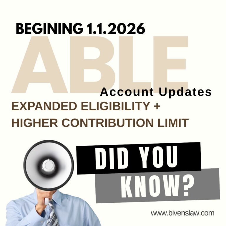 Big ABLE Account Updates Coming in 2026: Expanded Eligibility + Higher ...